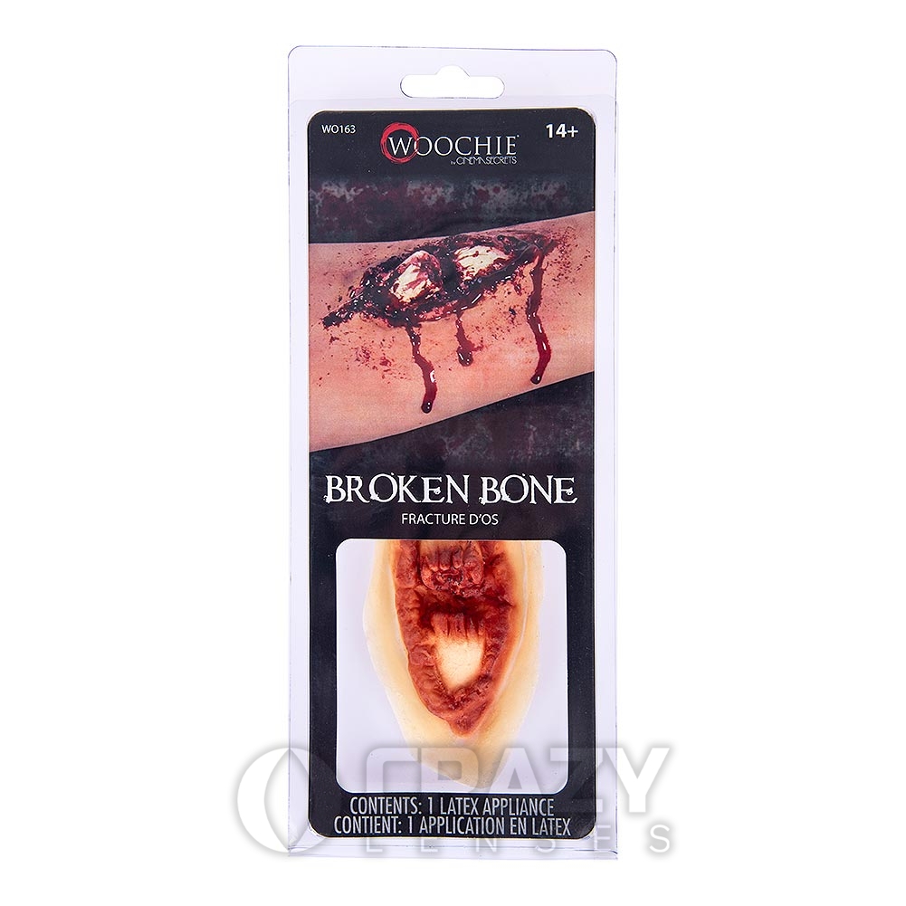 Woochie Broken Bone Latex Prosthetic | Woochie Prosthetics