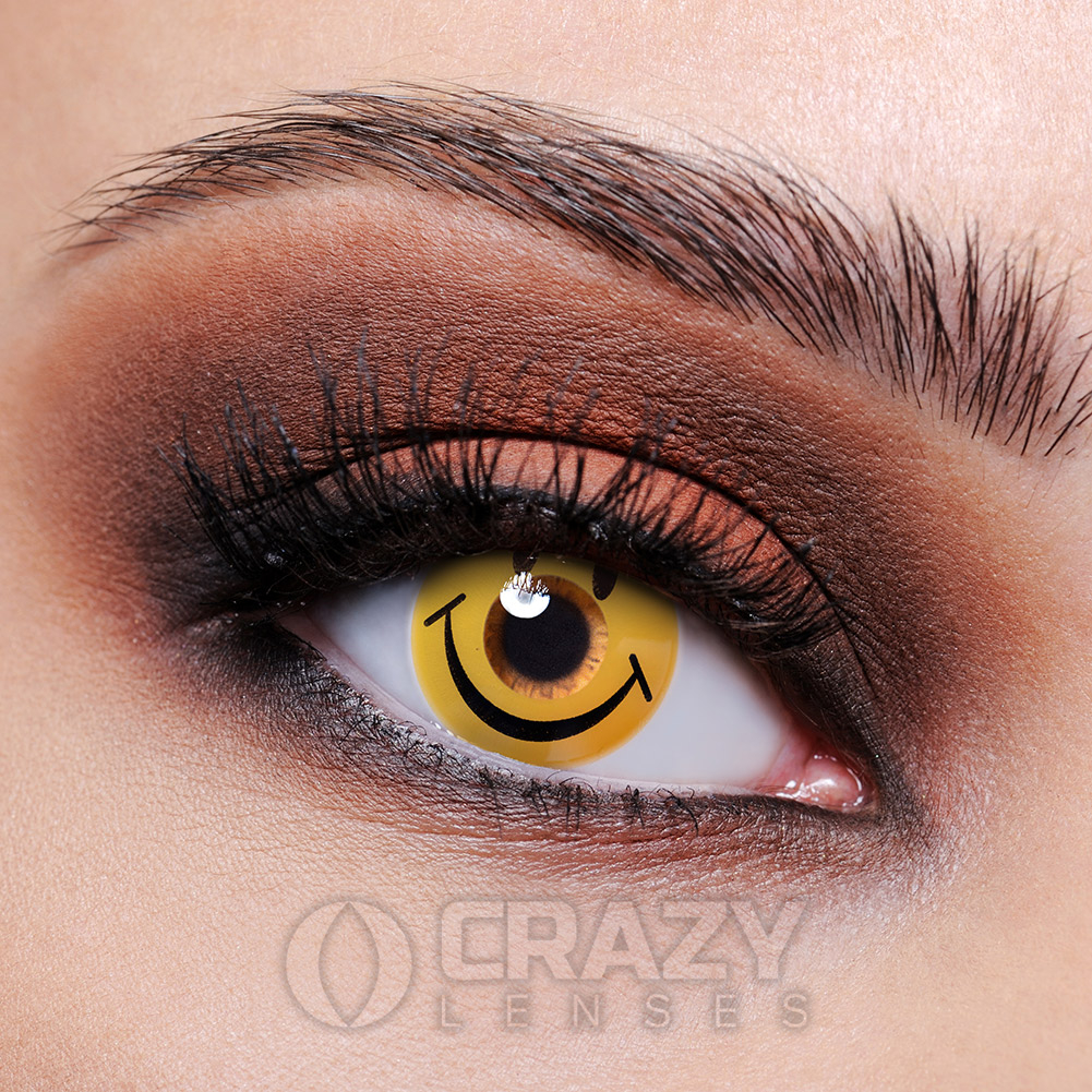 Smiley Costume Contact Lenses | Monthly Colored Contacts