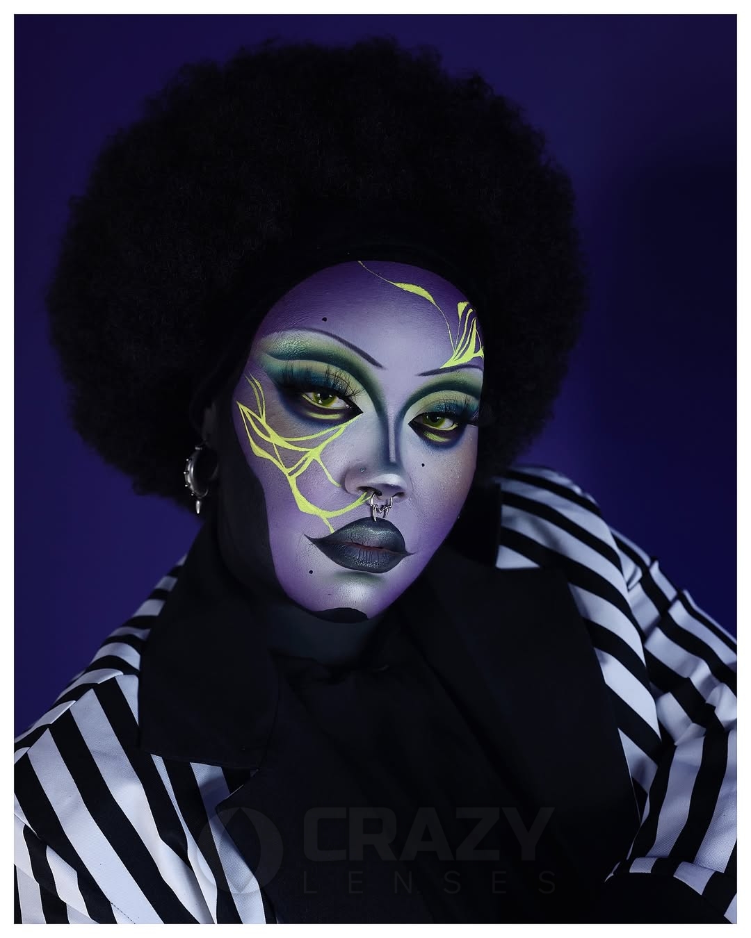 UV Yellow Costume Contact Lenses (30 Day) | Crazy Lenses