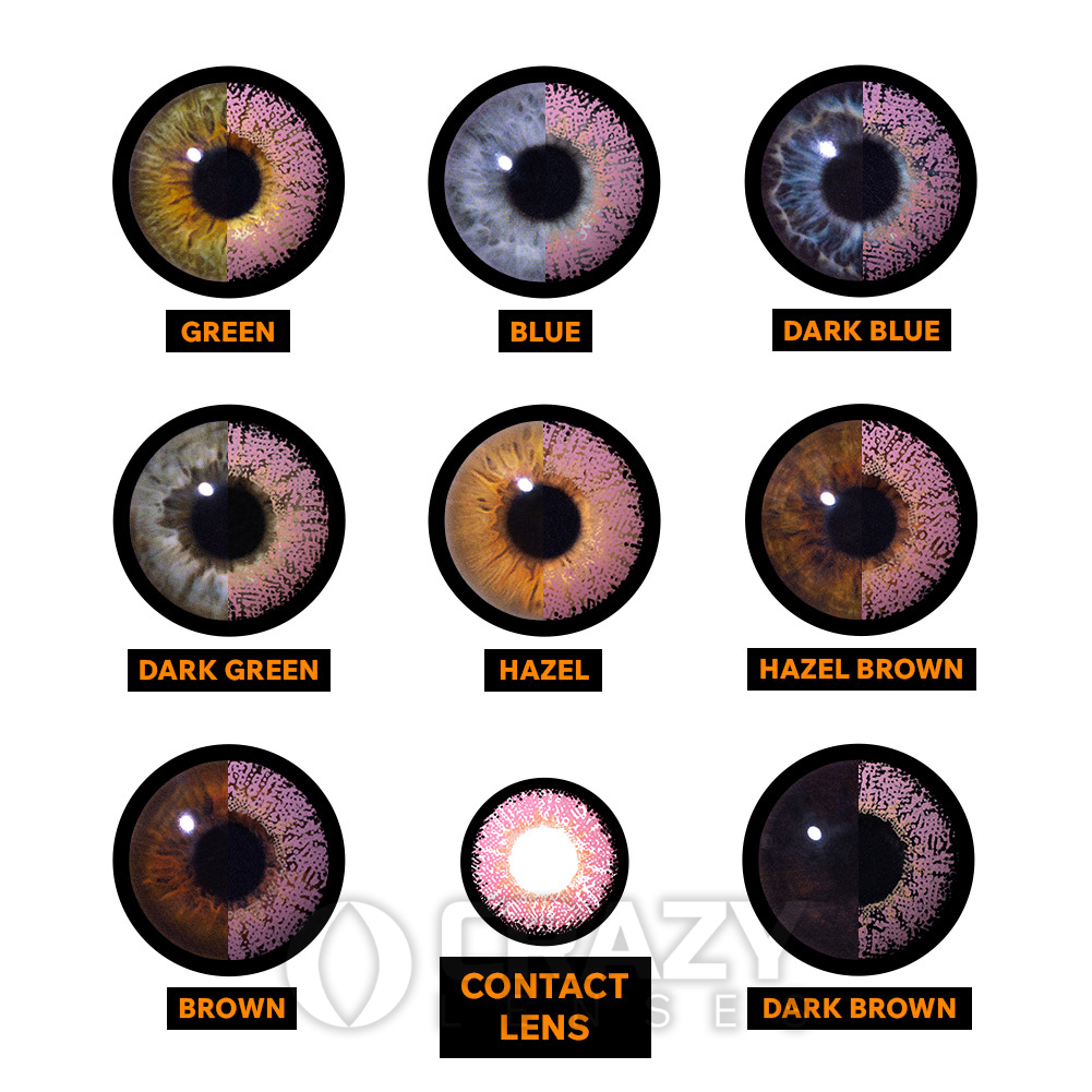 Pixie Pink Costume Contact Lenses (30 Day) | Crazy Lenses