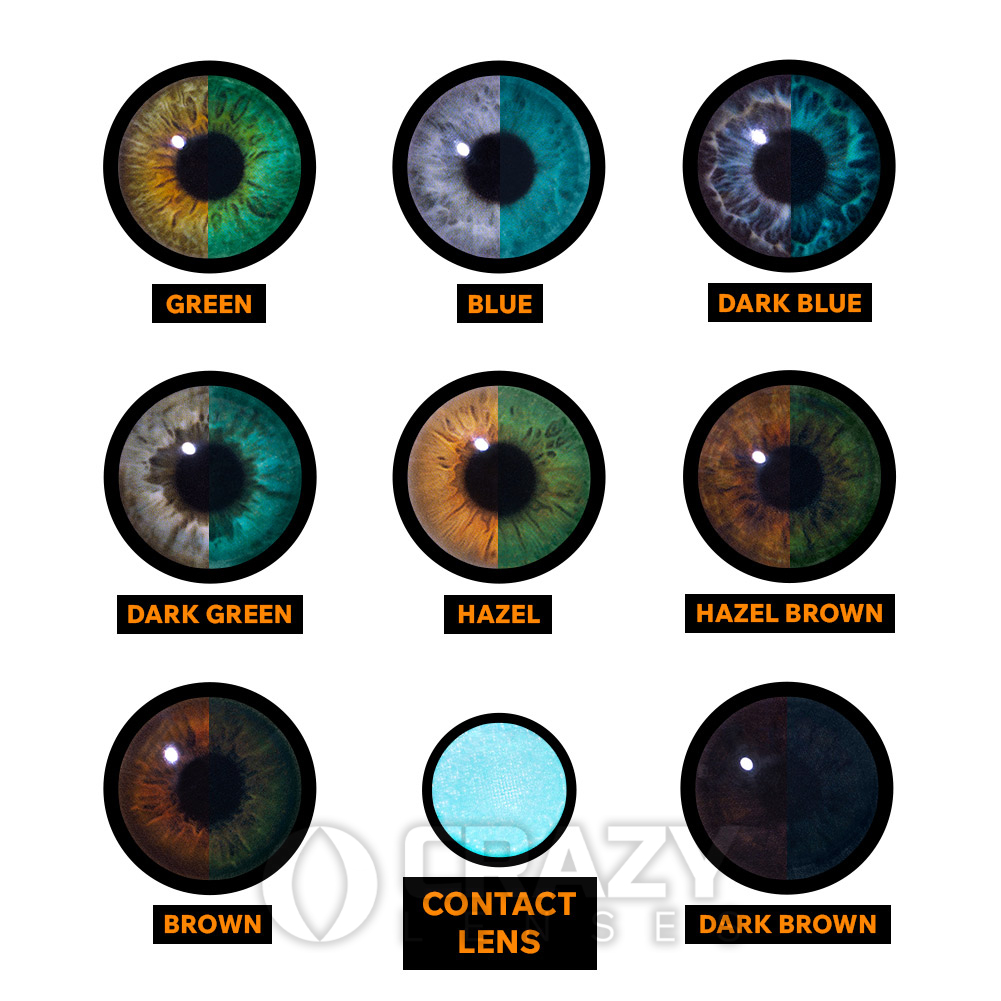 Enhancing Tint Aqua Natural Contact Lenses (30 Day)