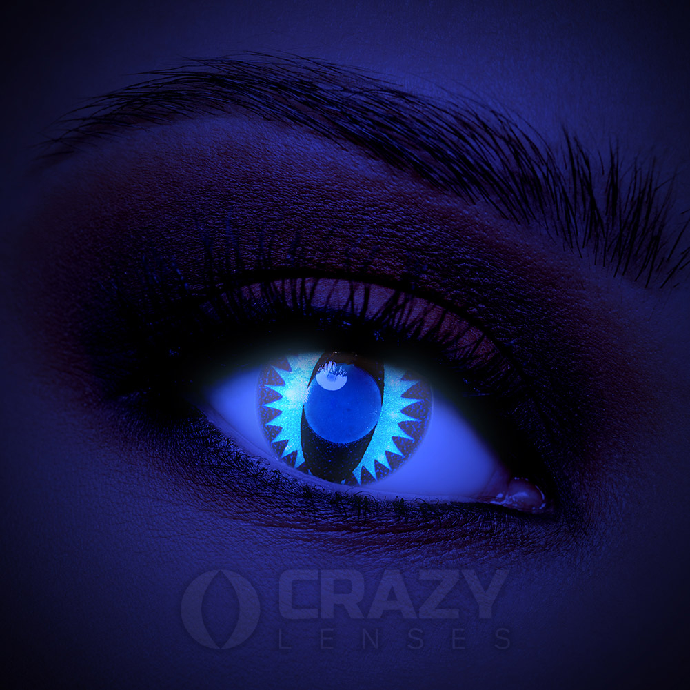 Dragon Uv Red Contact Lenses 30 Day | Costume colored Contact Lenses