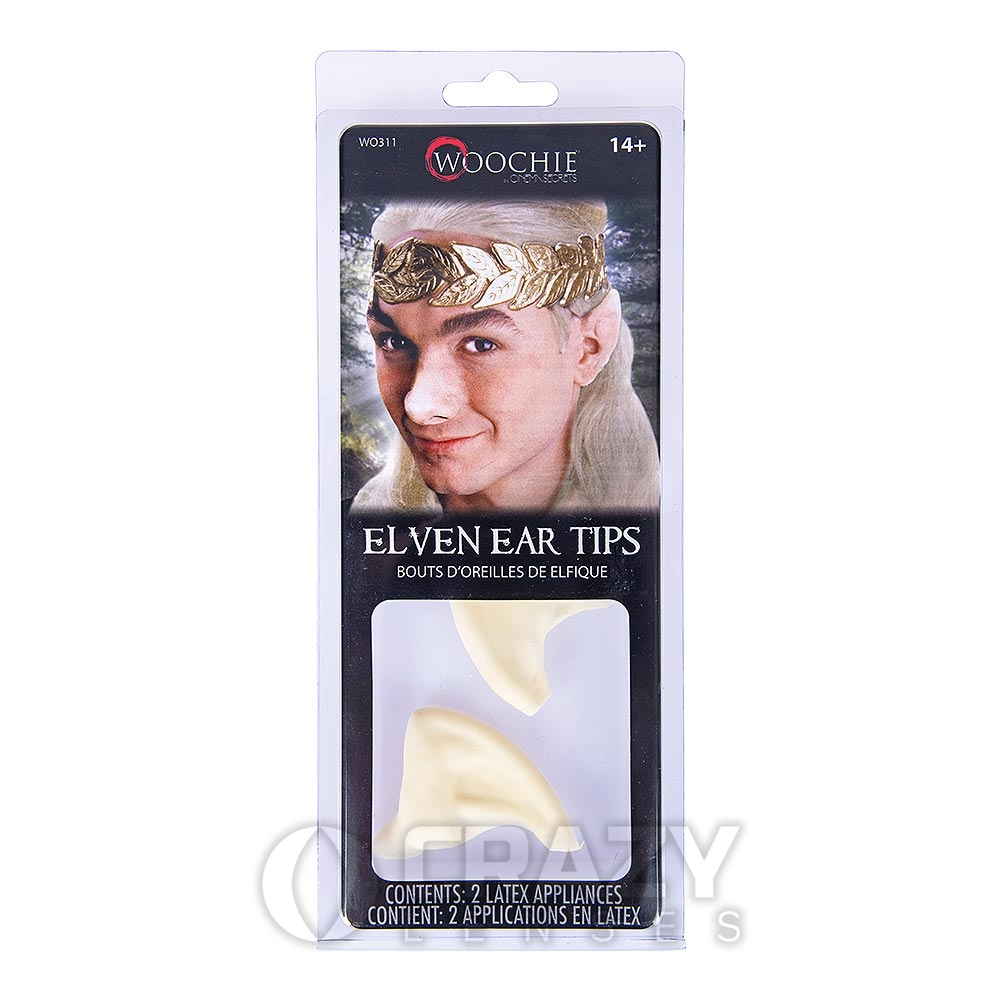 Woochie Elven Ears Latex Prosthetic | Woochie Prosthetics