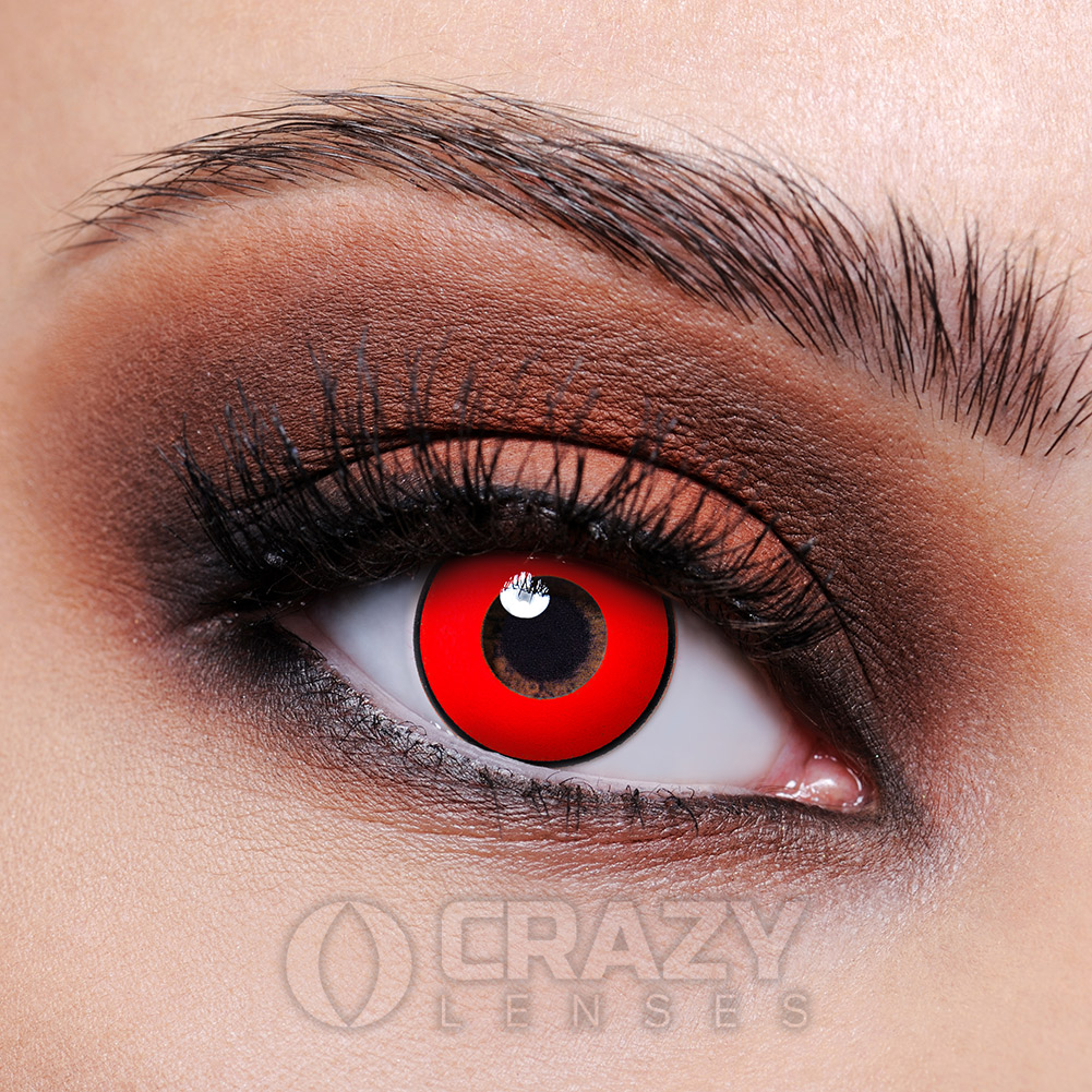 Manson Red Costume Contact Lenses (30 Day) | Crazy Lenses