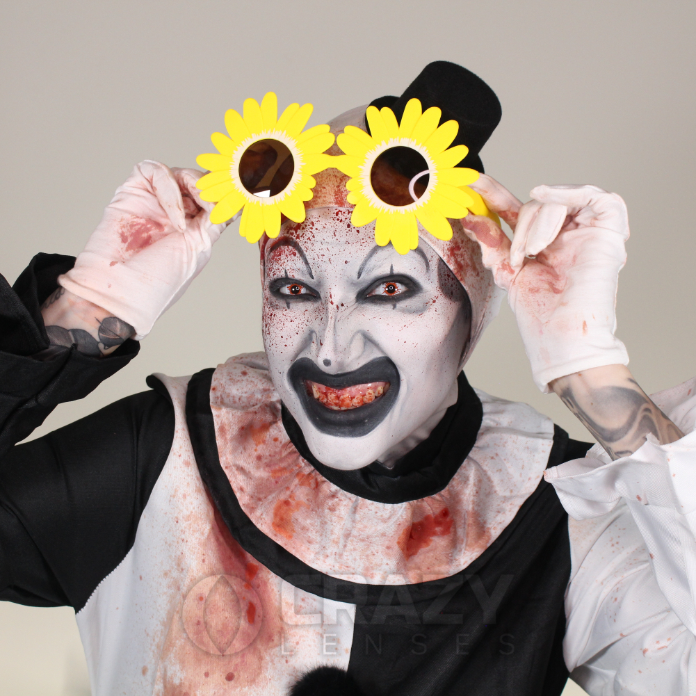 Demon Contacts - Demon Eye Contacts For Valak, Hellboy, Ghost Rider