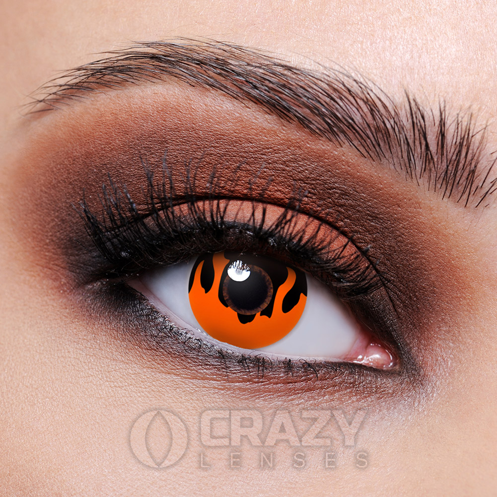 Hell Fire Contact Lenses (Pair)| Crazy Lenses