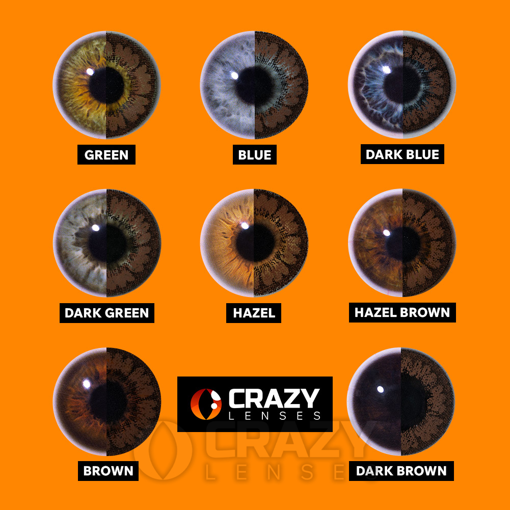 Big Eye Pretty Hazel Eye Accessories (Pair) Big Eye Eye Accessories