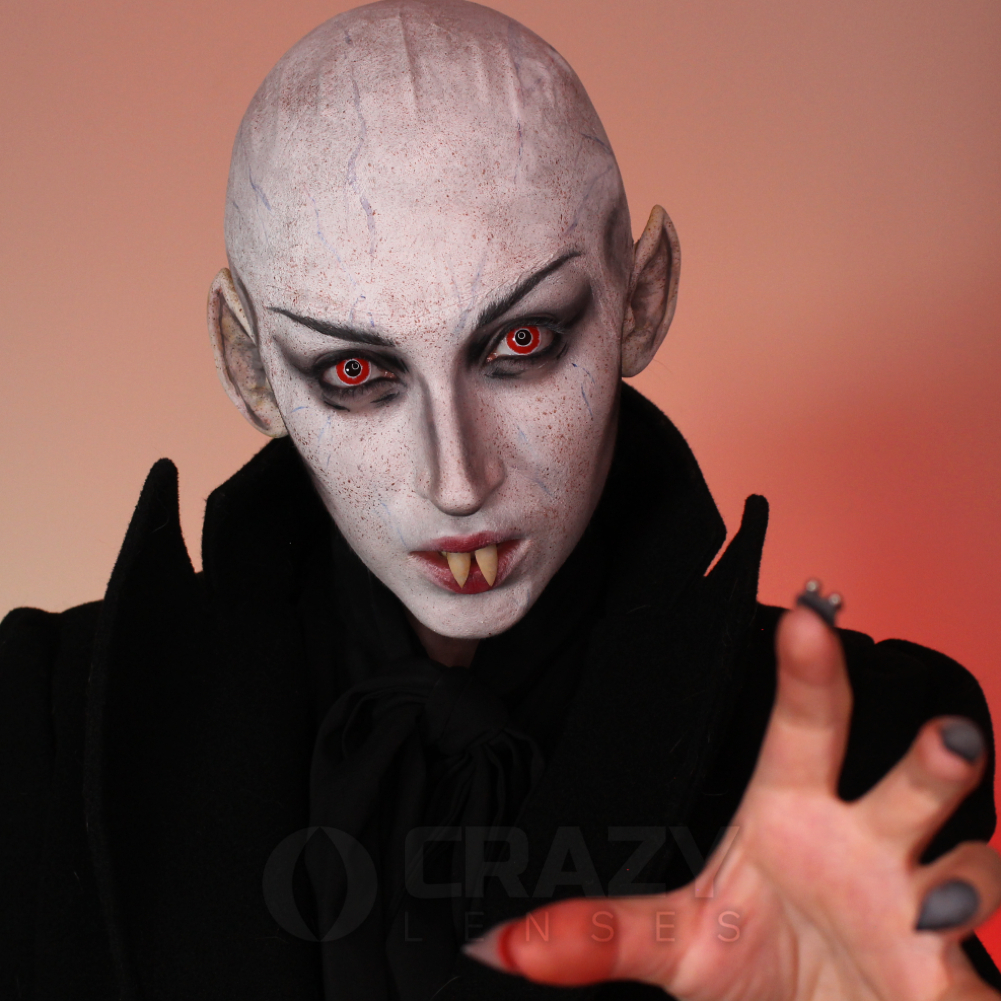 Demon Contacts - Demon Eye Contacts For Valak, Hellboy, Ghost Rider