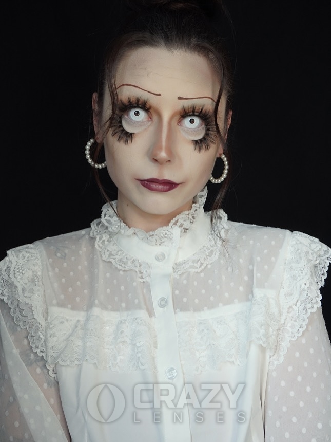 White Eye Accessories (Pair) | Crazy Eye Accessories