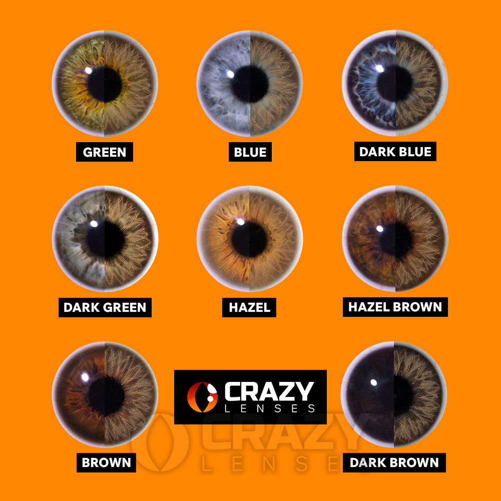 Amber Natural Contact Lenses (Daily) | Crazy Lenses