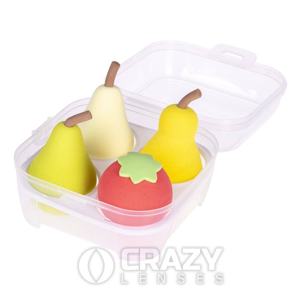 Four Fruit Makeup Sponges | Makeup Applicator