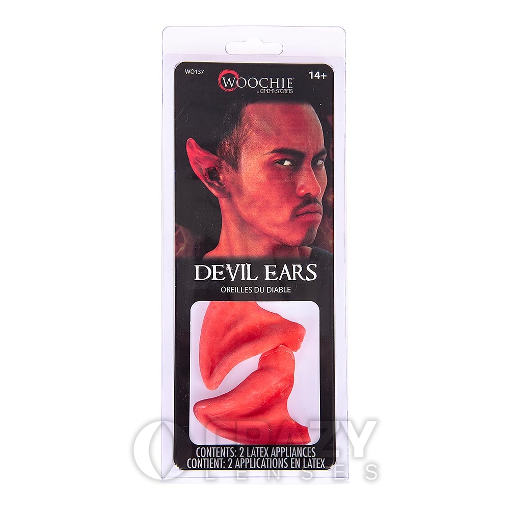 Prótesis de látex de orejas de diablo Woochie | Prótesis Woochie