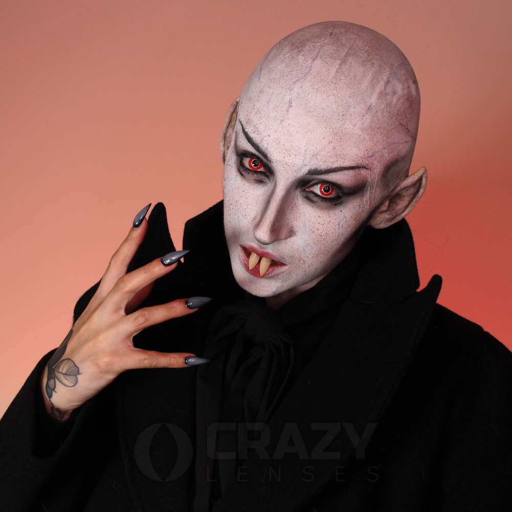 Demon Contacts - Demon Eye Contacts For Valak, Hellboy, Ghost Rider